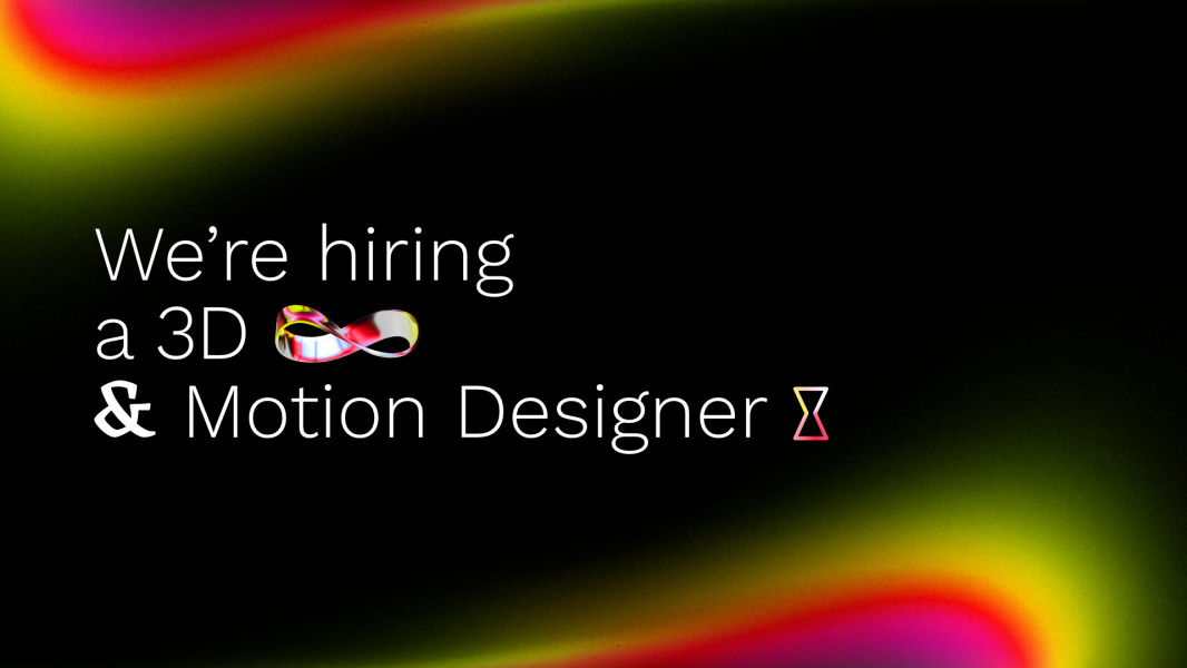 3D & Motion Designer Job Role | Holdens Agency Manchester