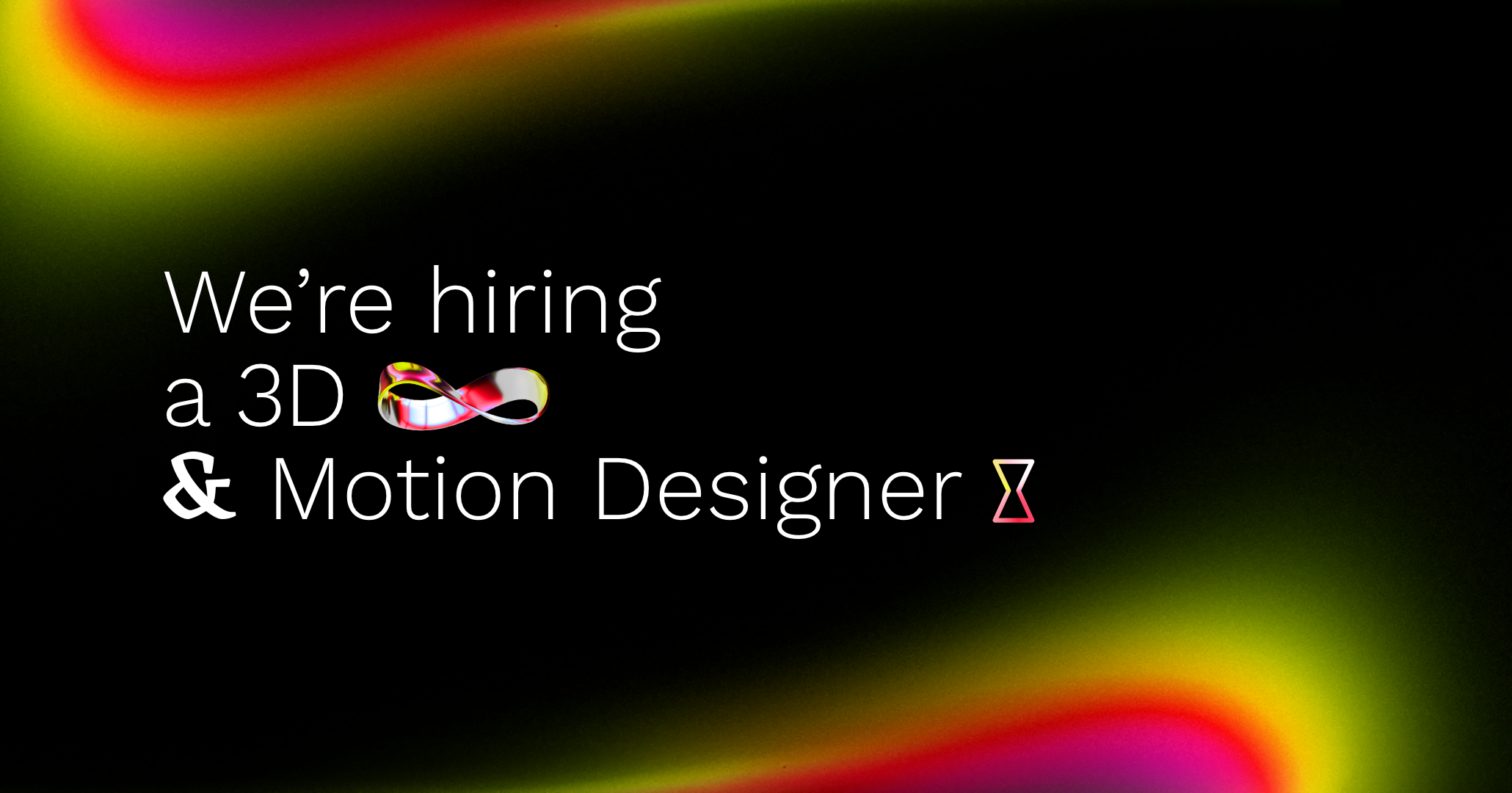 3D & Motion Designer Job Role | Holdens Agency Manchester